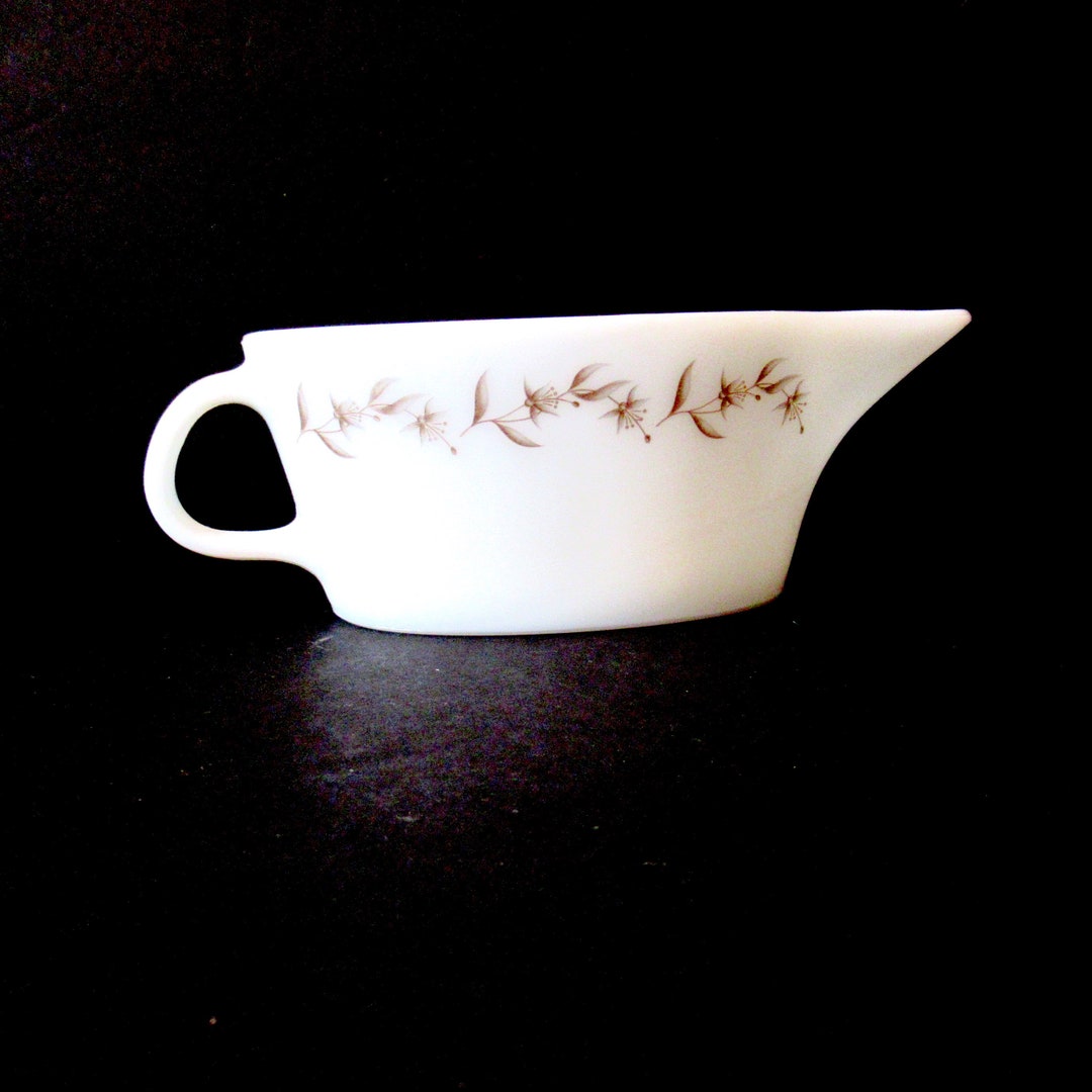 Pyrex Silver Birch 1970s J&J Gravy Boat, Made in England, Serving Pyrex ...