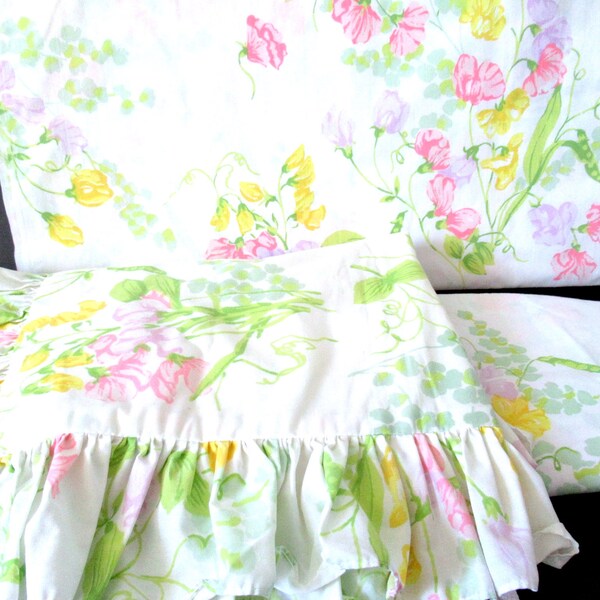 Vintage Queen Sheet - Etsy