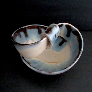 Art Studio Pottery Candy Bowl, Ocean Ceramic Decoration (4x6 Inches) - Etsy
