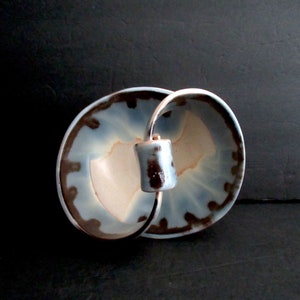 Art Studio Pottery Candy Bowl, Ocean Ceramic Decoration (4x6 Inches) - Etsy