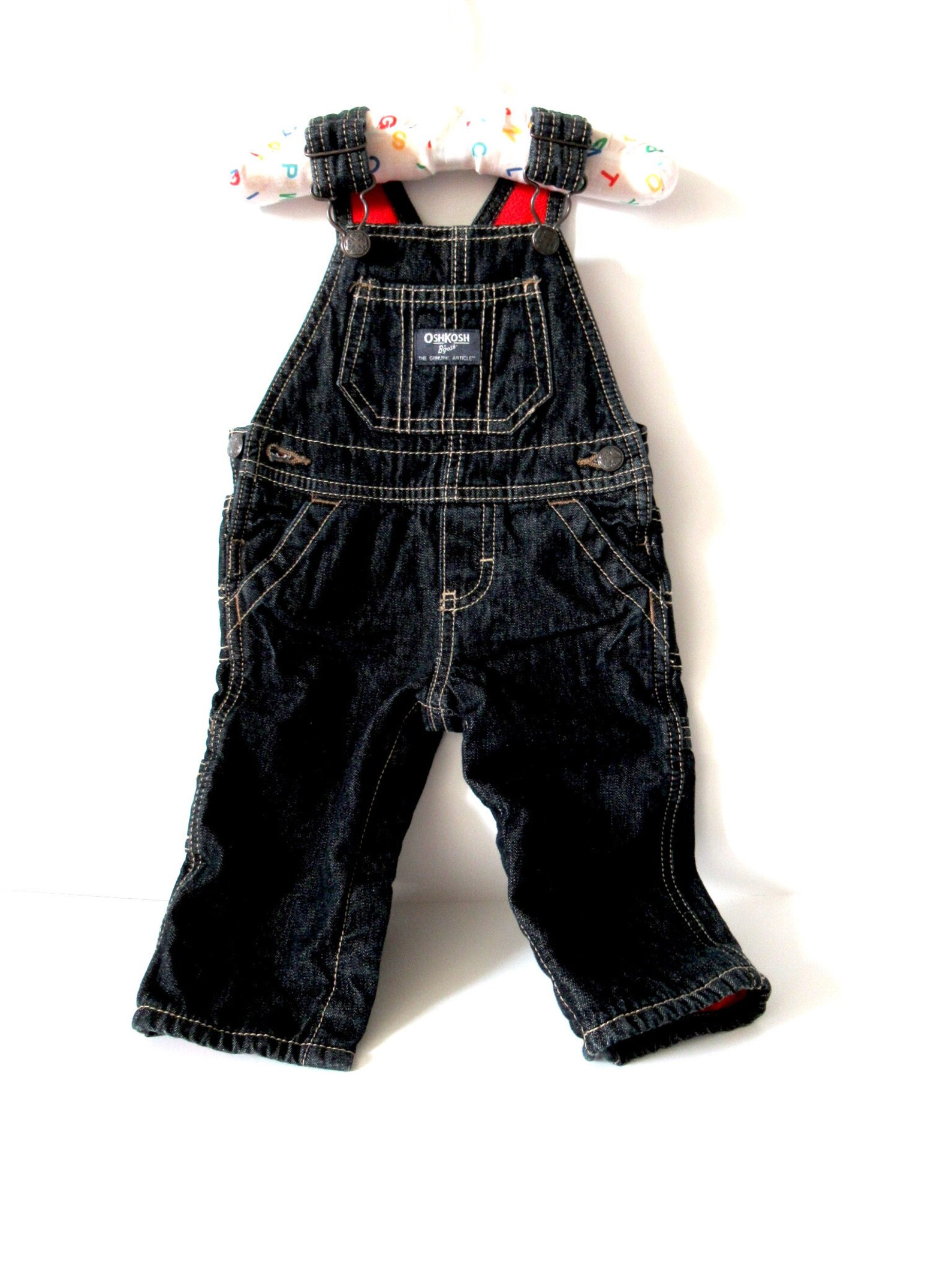 Oshkosh Lined Overalls Age 6M Workman Overalls Boys Play - Etsy