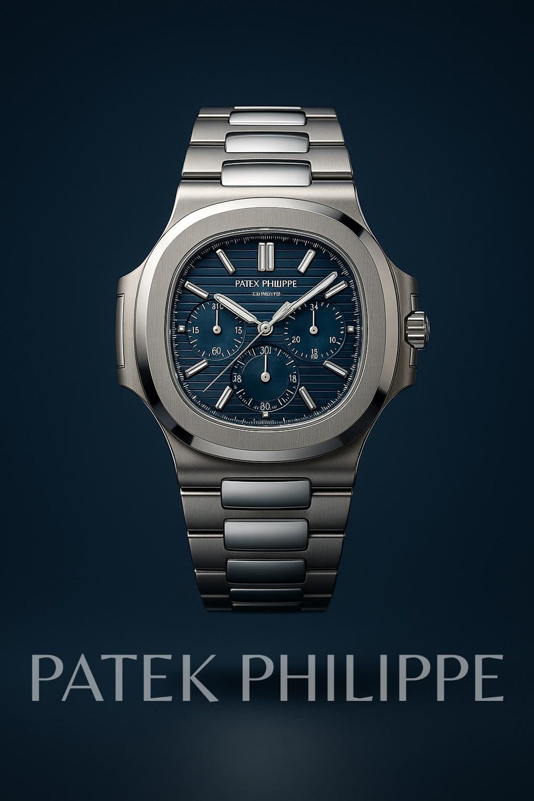 Patek Philippe Nautilus Style Poster | Minimalist Watch Wall Art - Etsy