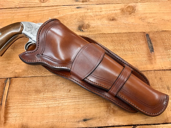 Schofield Top Break Holster 7 Barrel Righthand Straight Draw. - Etsy