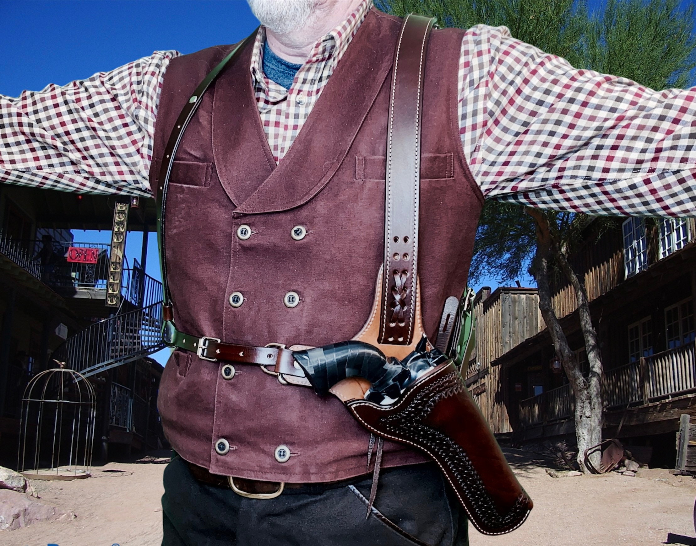 Shoulder Holster for the Ruger Blackhawk 6 1/2 Barrel Made | Etsy