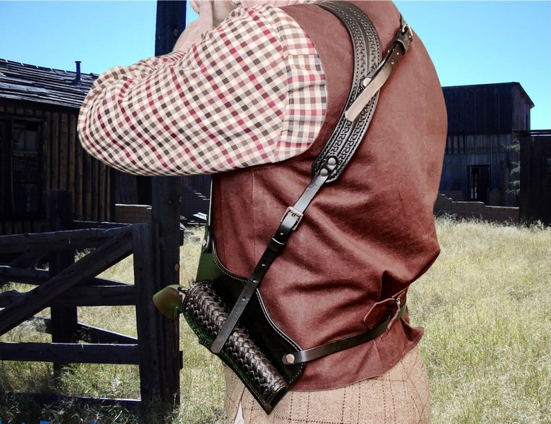 Doc Holiday Tombstone Movie Accurate Shoulder Holster. ((((made to ...