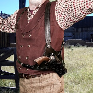 Digital PDF Pattern for Making the Doc Holliday Shoulder Holster ...