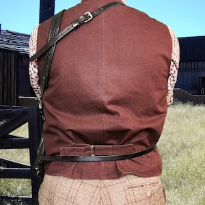 Digital PDF Pattern for Making the Doc Holliday Shoulder Holster ...