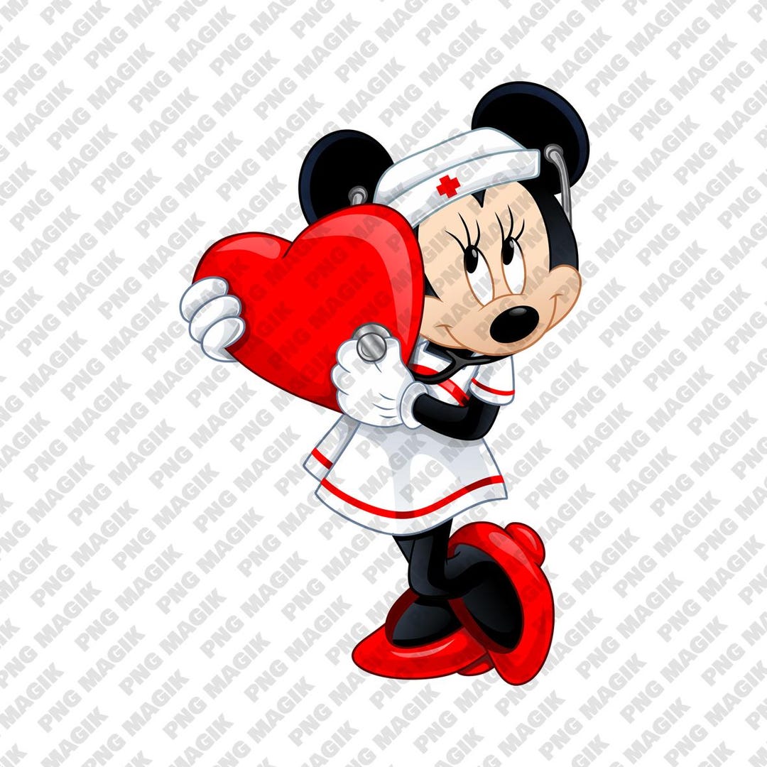 Minnie, Mickey, Doctor, Nurse, Medic, Surgeon, PNG, Design, Art, Decor ...
