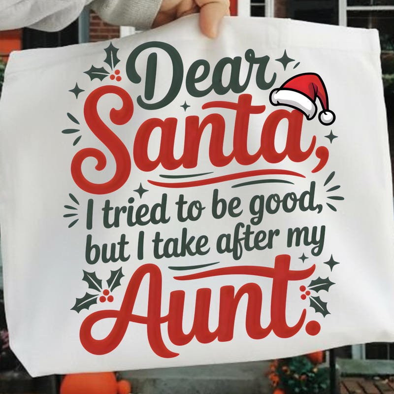 Santa I Tried Svg - Etsy