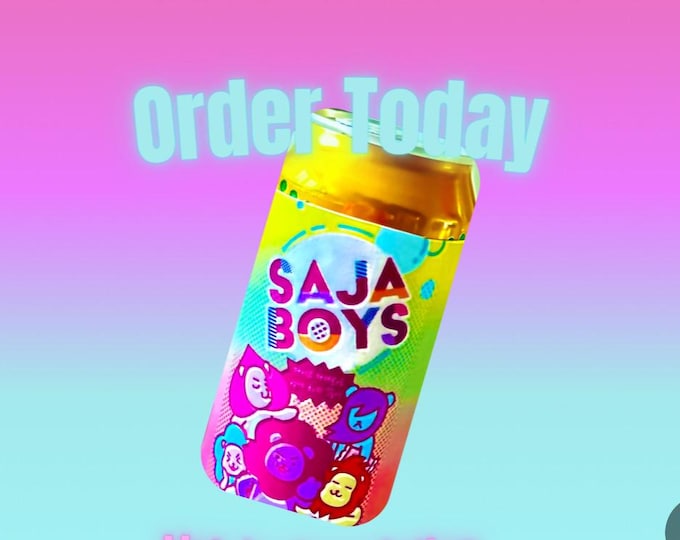 Saja Boys Kpop Demon Hunters Inspired- Soda Pop Can Covers -set of 6 ...