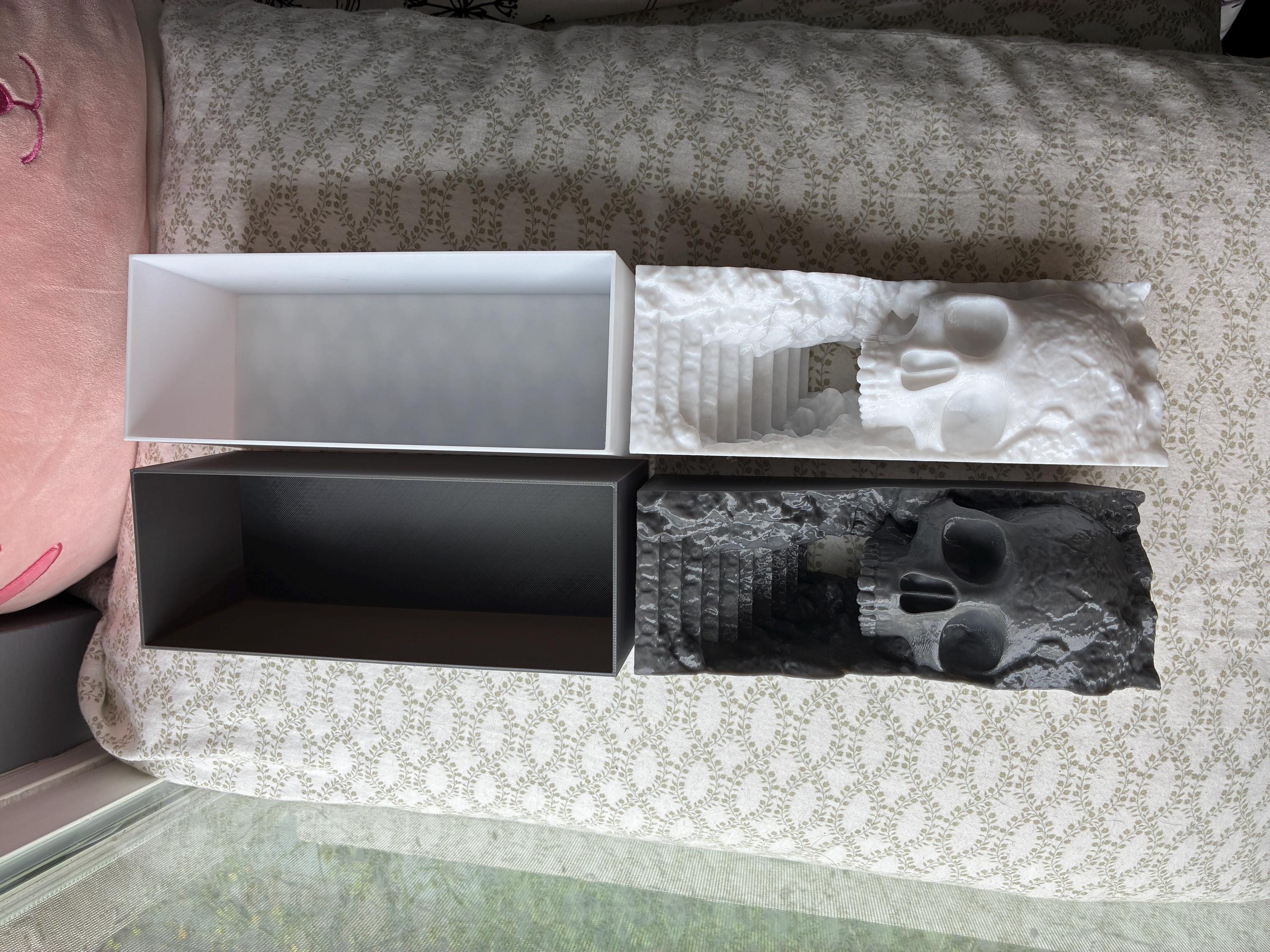 Gothic Book Nook Skull Cave, Bookshelf Insert Unpainted - Etsy