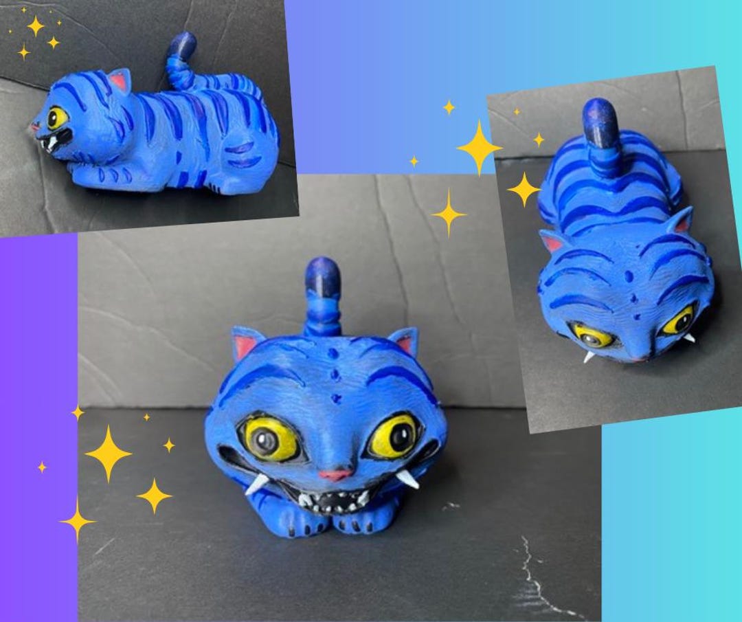 Derpy Tiger Figurine From K-pop Demon Hunters| Hand Painted - Etsy Canada