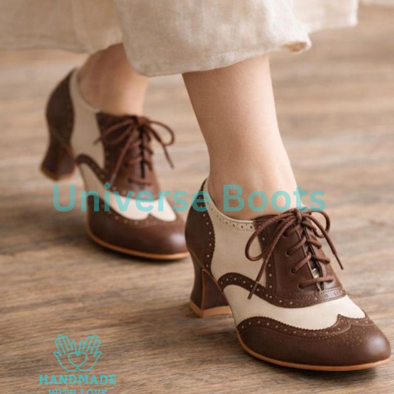 Vintage Cuban Heel Shoes - Etsy