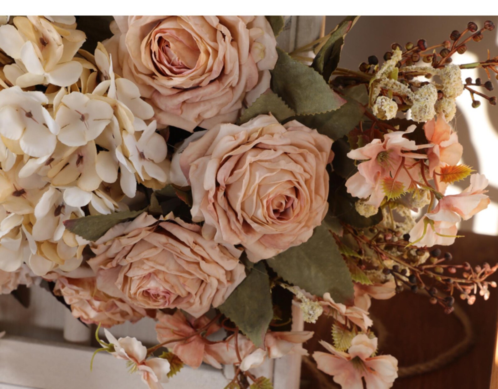 Timeless Floral Christmas Window Frame Art – Vintage-style Rose ...