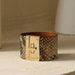 Python Pattern Wide Leather Cuff for Women brown and Ivory - Etsy