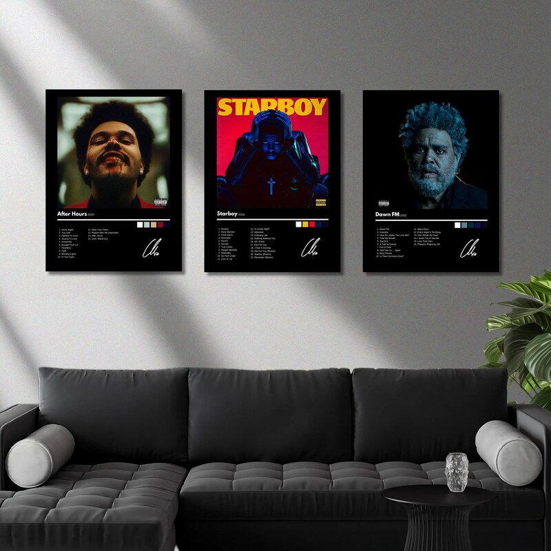 The Weeknd Poster - Etsy