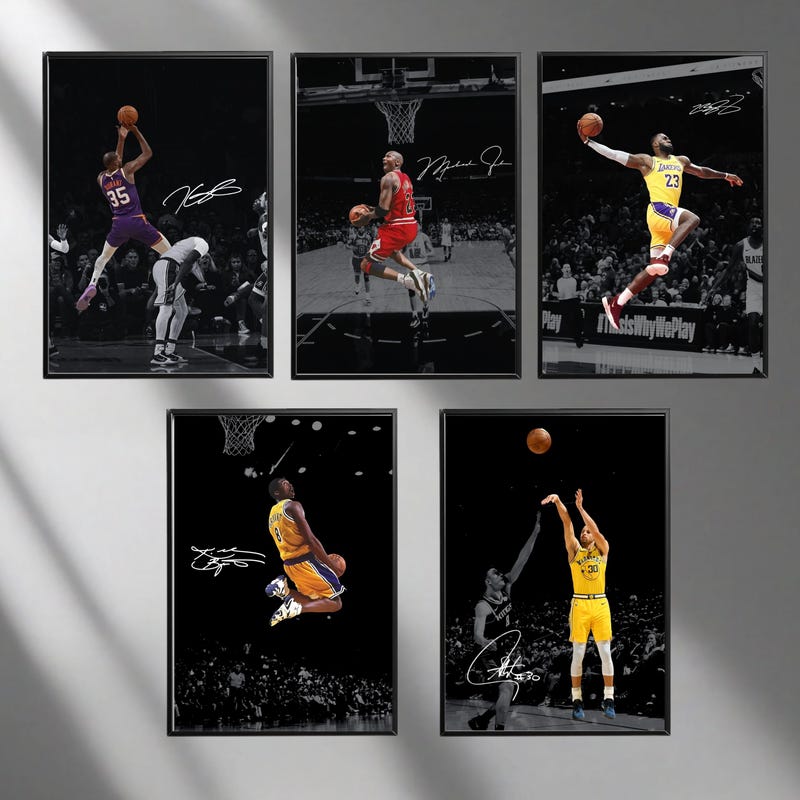 Nba Print Sets - Etsy