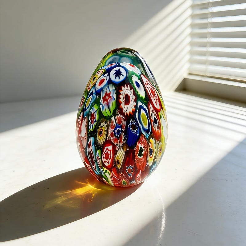 Italian Paperweight Glass - Etsy