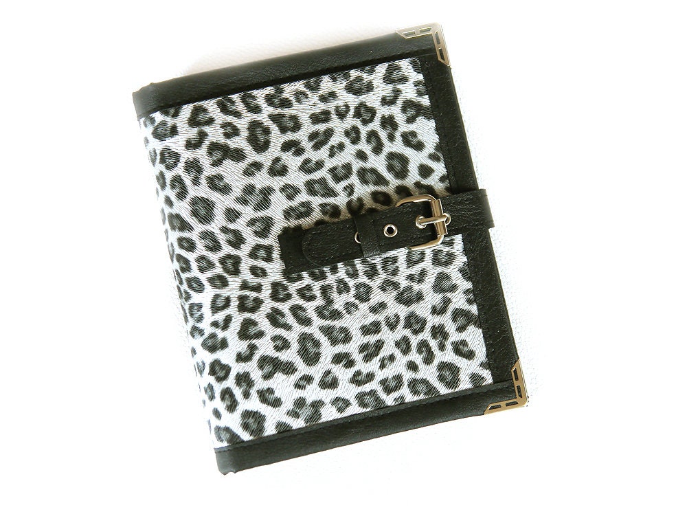 Leopard Patterned Faux Leather Filofax Organizer/ Ring Binder | Etsy