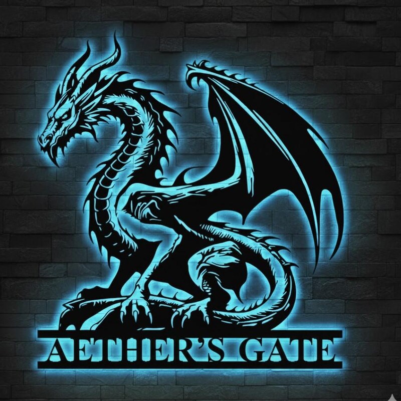 Dragon Sign - Etsy