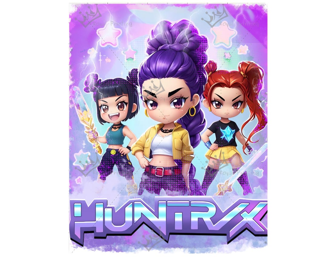 Puzzle KPOP Demon Hunter Huntrix - Etsy