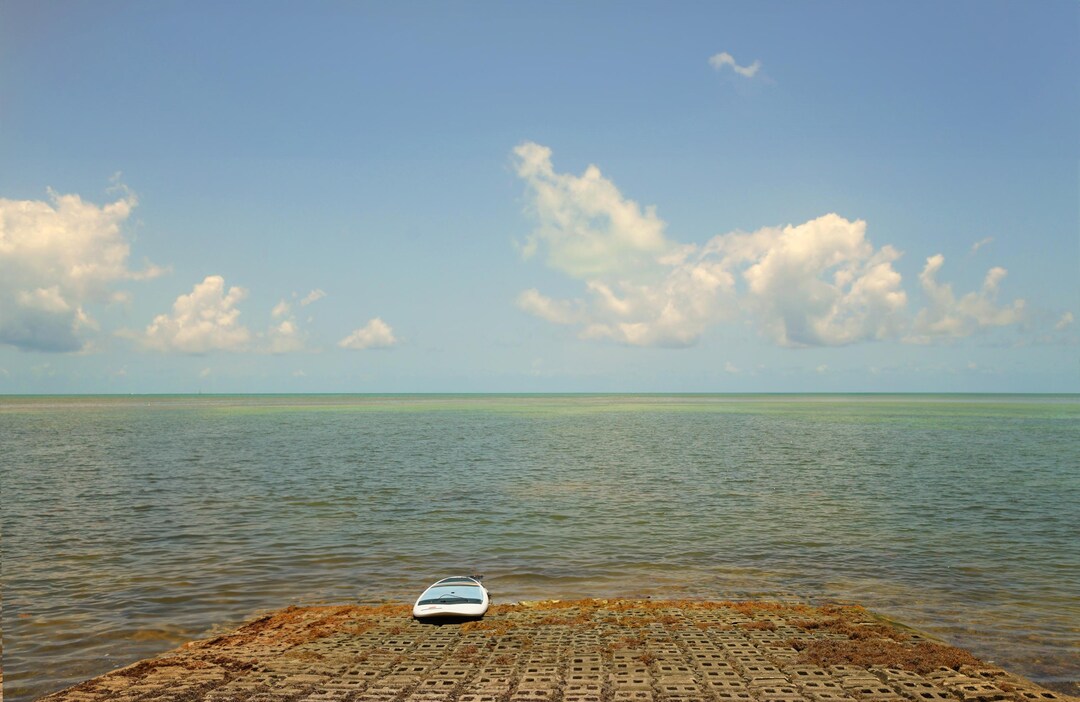 Islamorada Paddle Board Photo: Tropical Florida Keys Coastal Print ...