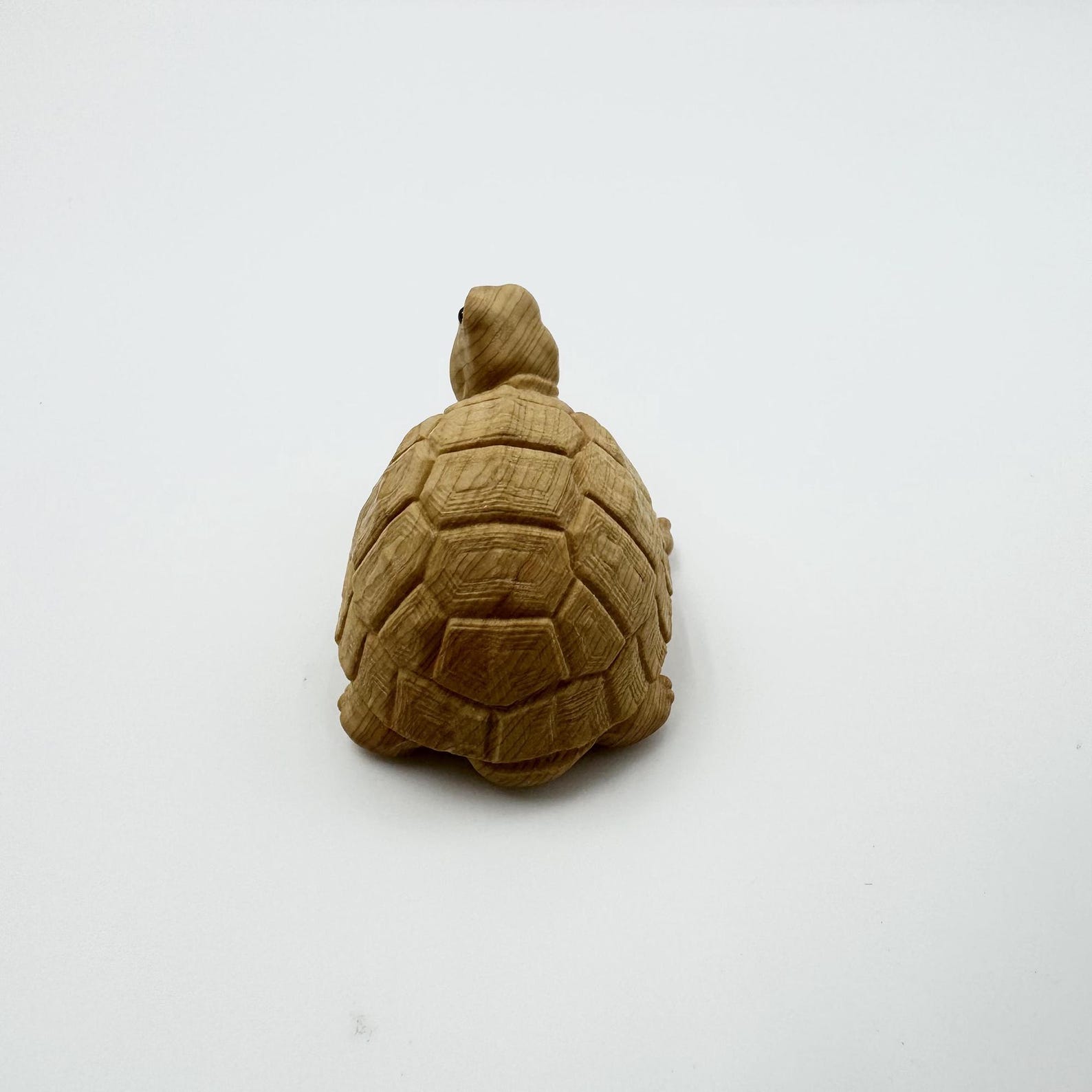 Hand-carved Wooden Turtle Art Ornament Decoration,handmade Wooden ...