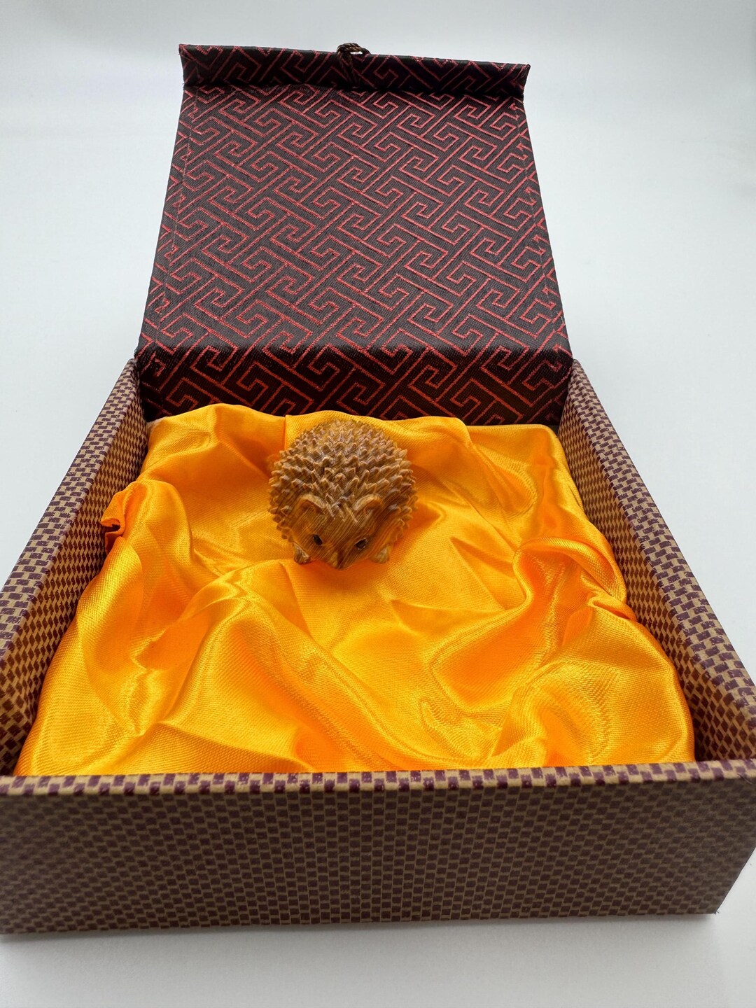Hand Carved Wooden Hedgehog Sculpture, Room Decor Gift - Etsy