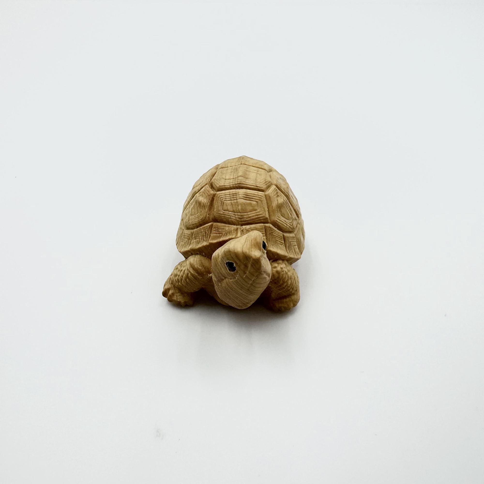 Hand-carved Wooden Turtle Art Ornament Decoration,handmade Wooden ...