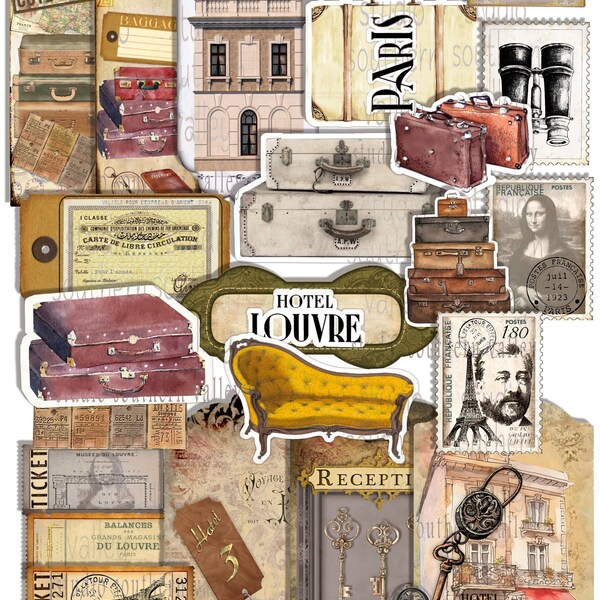 Hotel Luggage Labels - Etsy