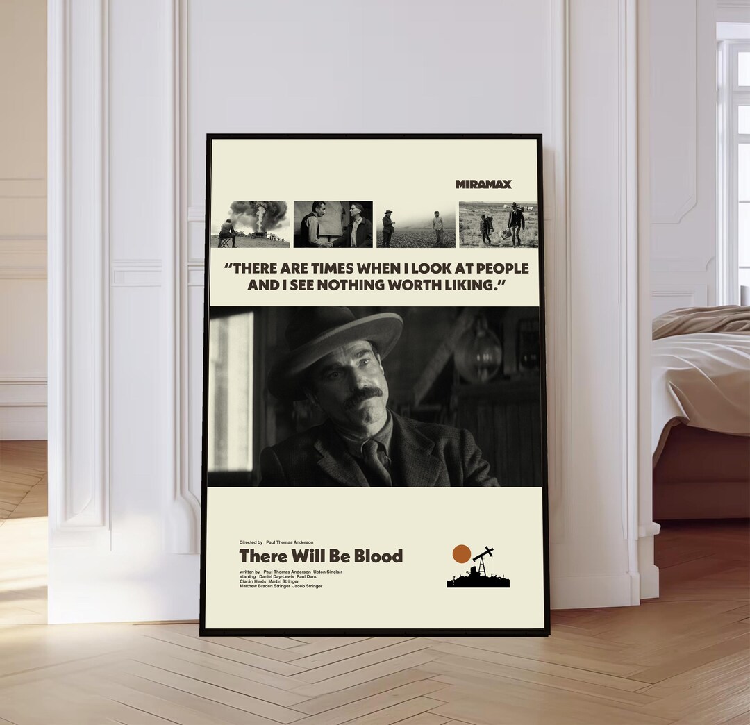 There Will Be Blood Poster, There Will Be Blood Movie Poster, Mid ...