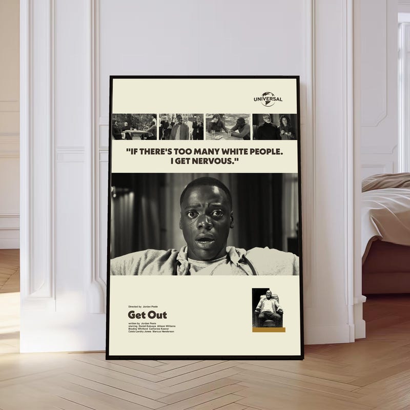 Get Out Movie Poster - Etsy