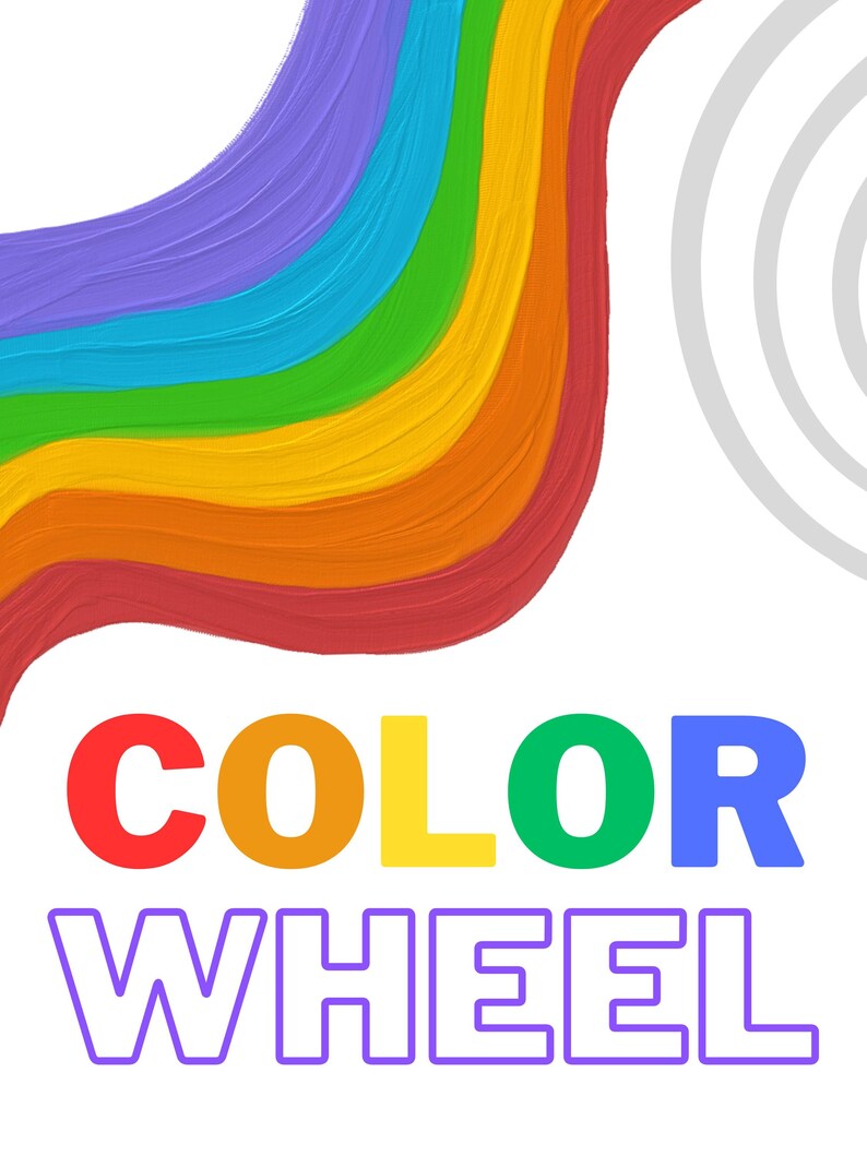 Color Wheel Posters Bundle - Etsy