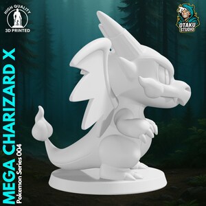 Mega Charizard X - Pokemon ART 3D STL - Etsy