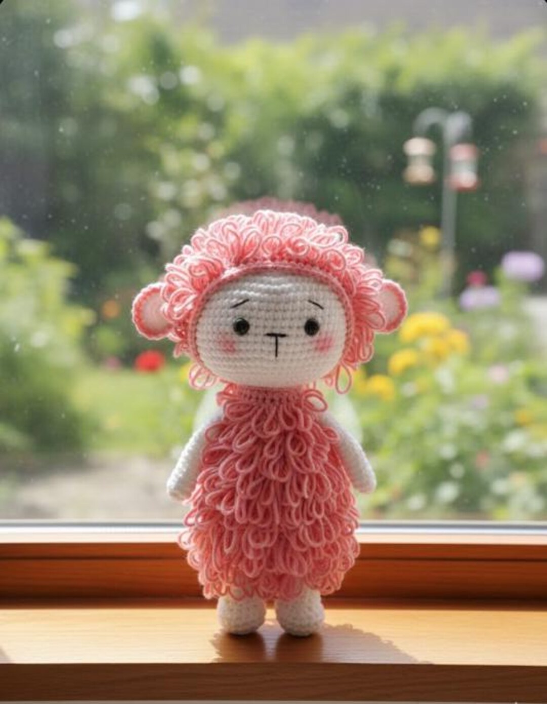 Sheepy the Sheep Crochet Pattern, Cute Amigurumi Sheep Plush PDF, Soft ...