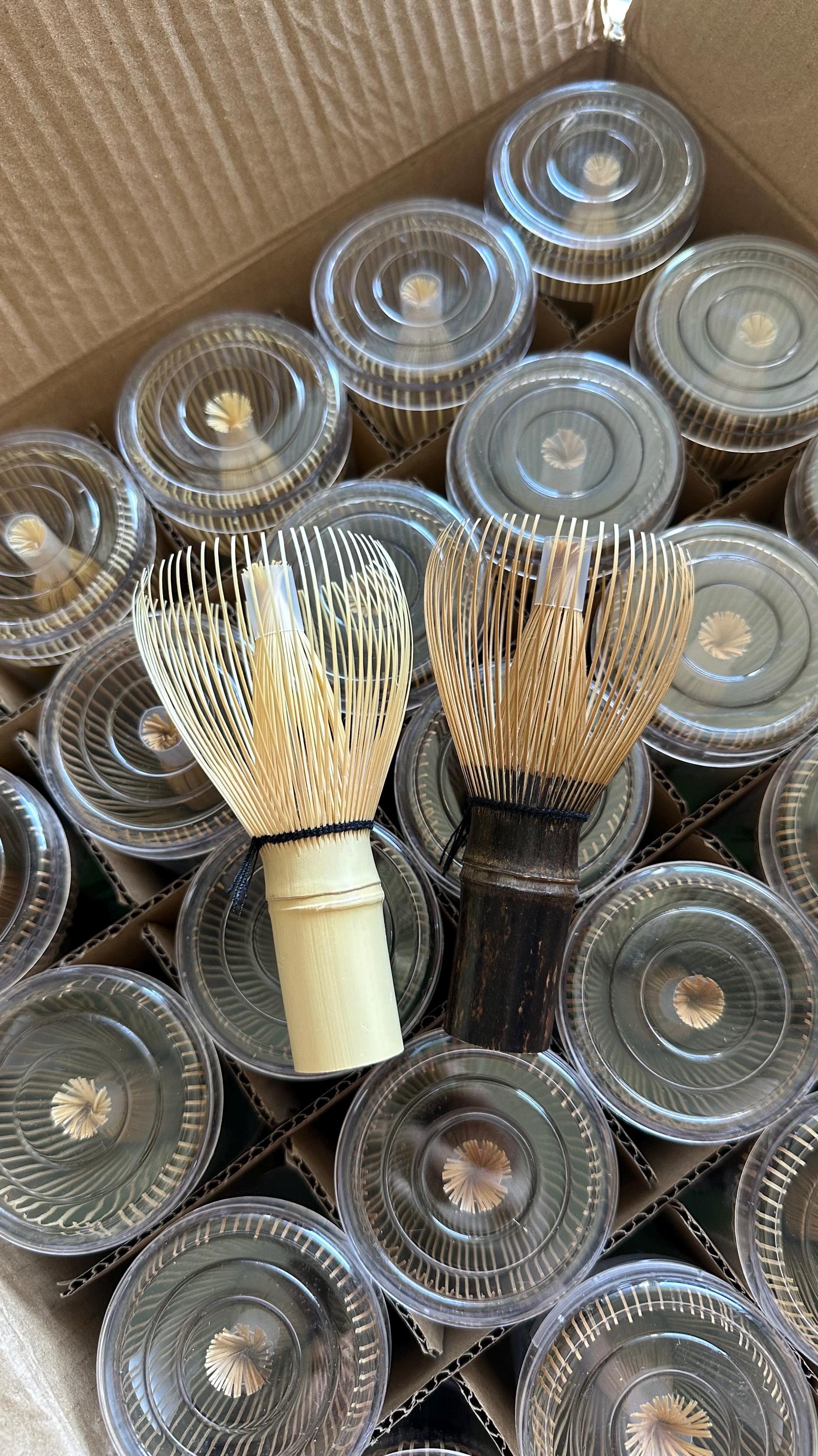 Matcha Bamboo Whisk Shin Chasen & 100-prong Chasen - Etsy