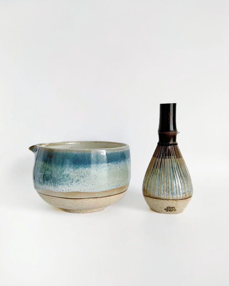 Matcha Bamboo Whisk Shin Chasen & 100-prong Chasen - Etsy