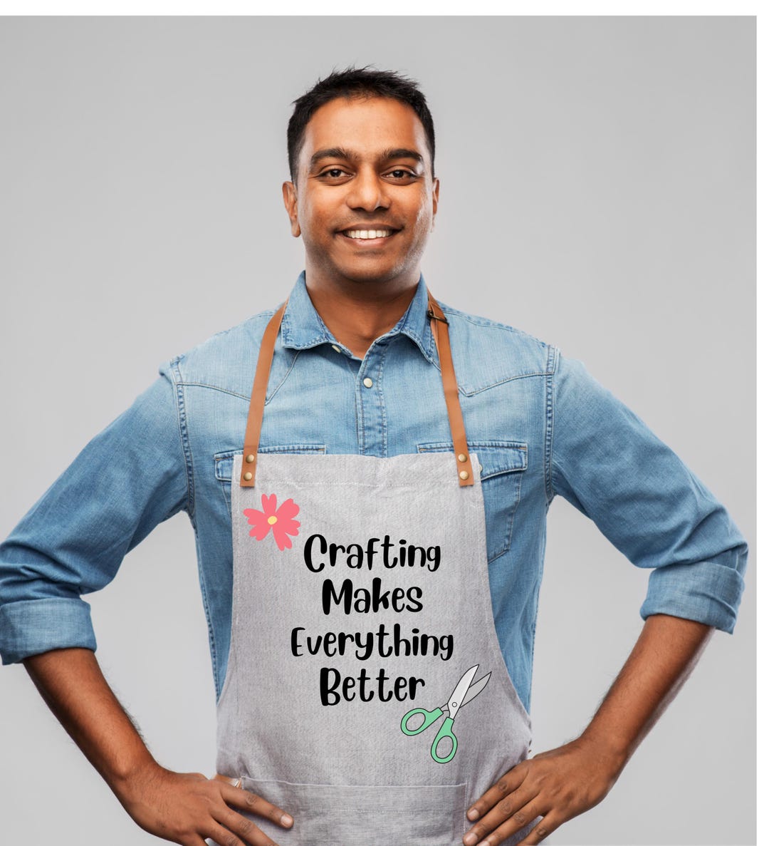 Crafting Apron - Artist Apron, Painting Apron, Gardening Apron, DIY ...