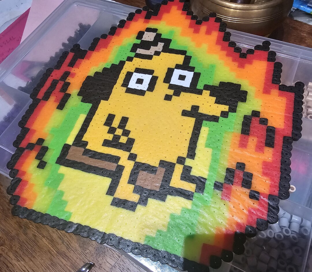 This is Fine Meme Perler Dog Beads - Etsy