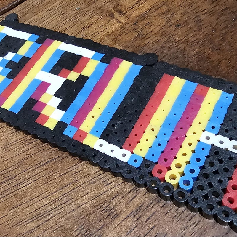 Trippy Perler - Etsy