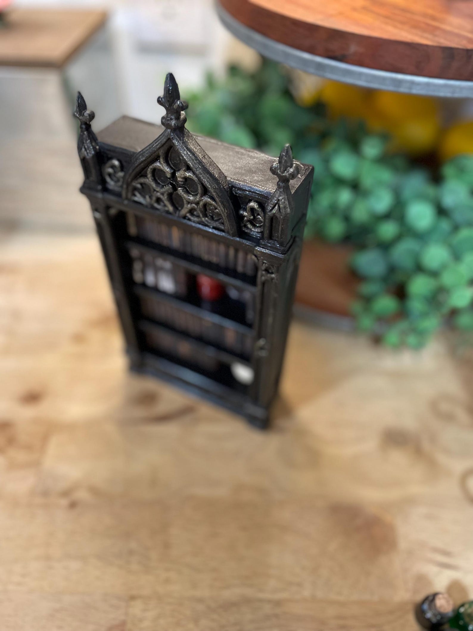 Gothic Mini Shelf – Black Altar Shelf for Witch Decor, Spell Display ...