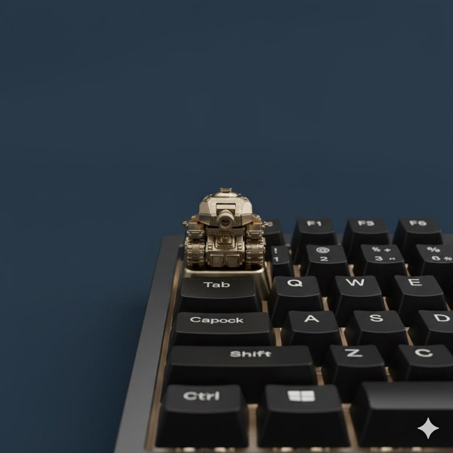 Tank Key Caps STL Files: 3D Print Military Vehicle Model (digital ...