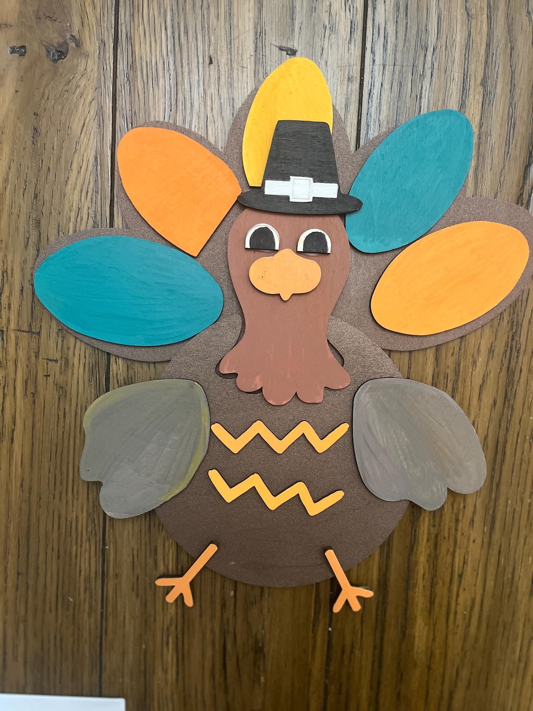 DIY Fall Cut Outs|diy Turkey Craft - Etsy