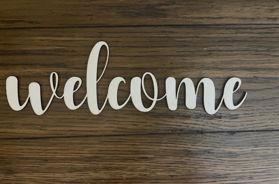 Wood Word Cut Outs|supplies for Crafts|wooden Laser Words - Etsy