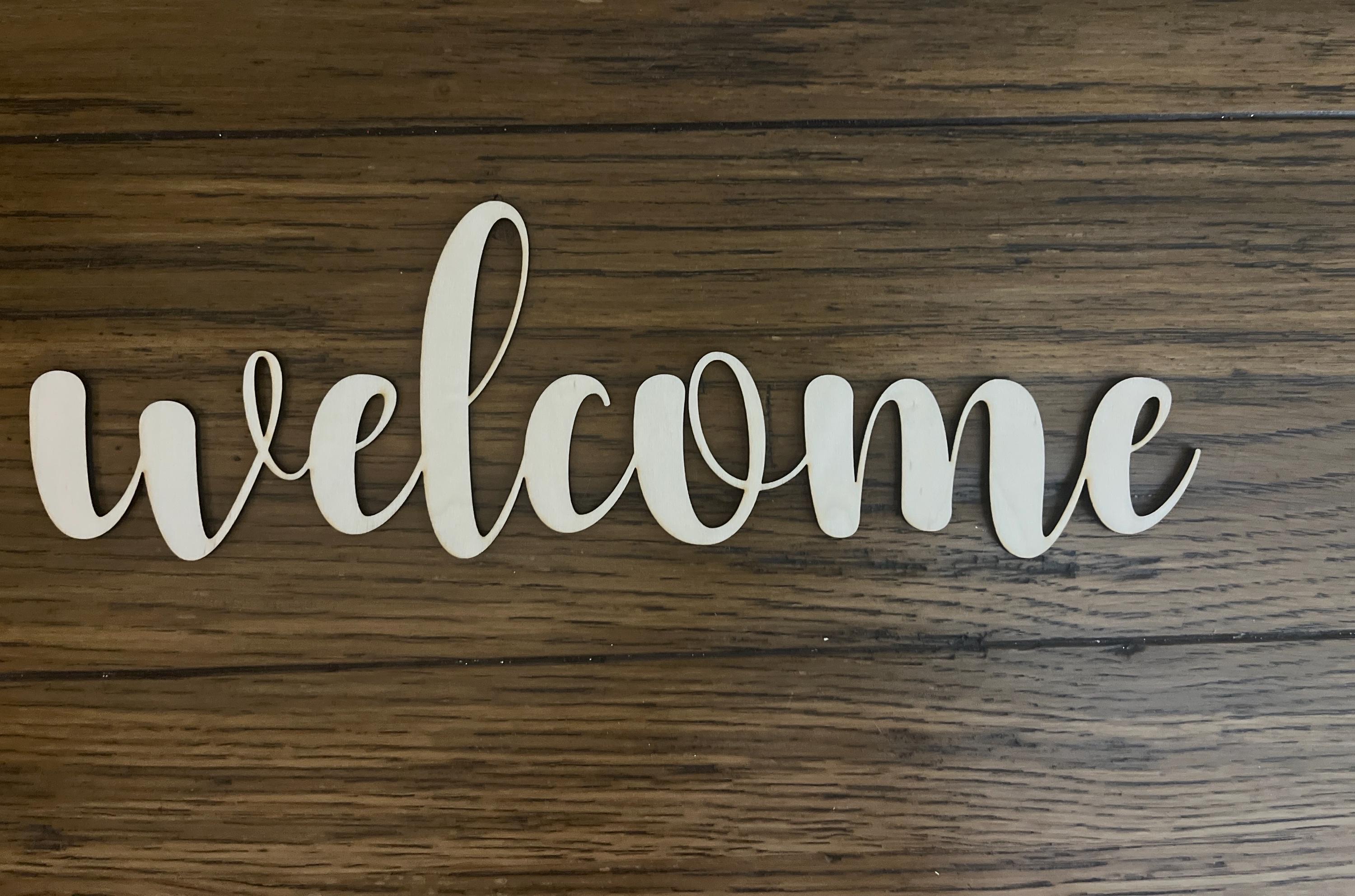 Wood Word Cut Outs|supplies for Crafts|wooden Laser Words - Etsy