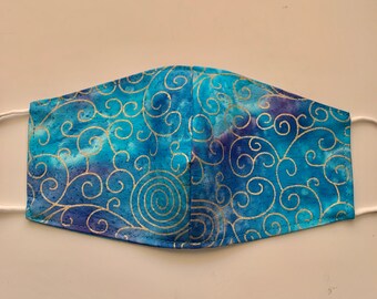Turquoise Face Mask | Etsy