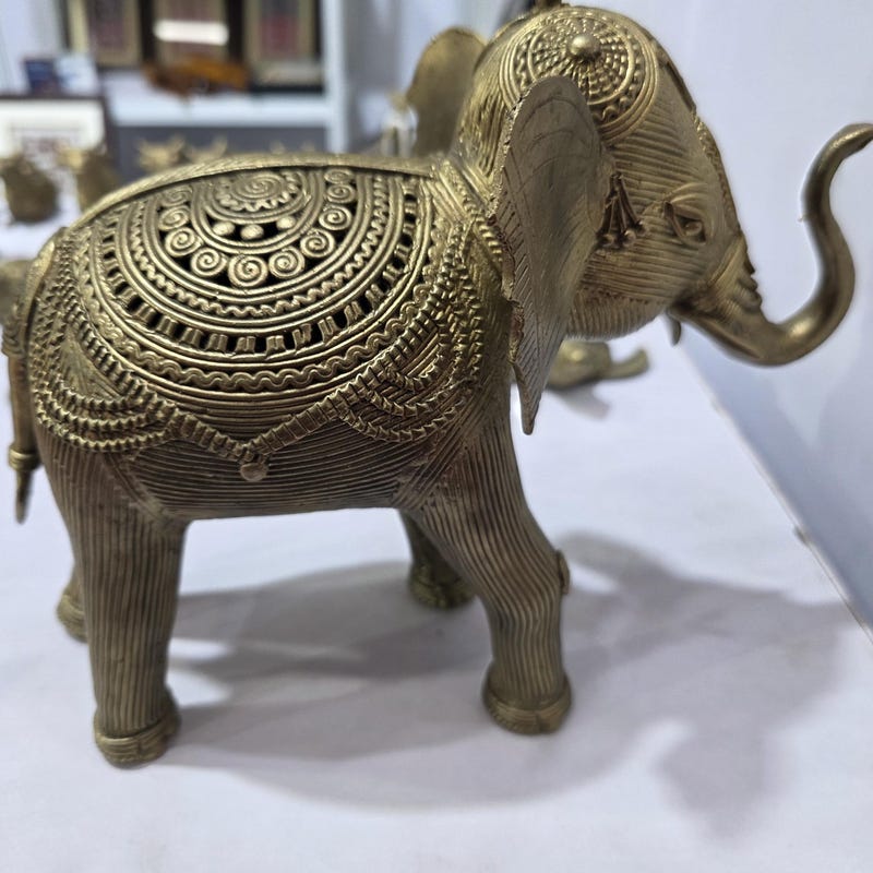 Dhokra Tribal Figurines - Etsy