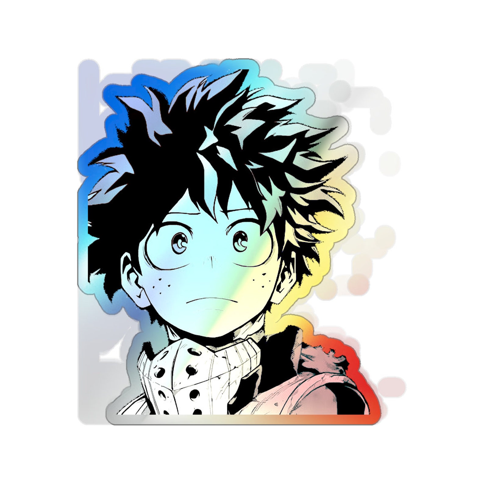 Izuku Midoriya Sticker Deku Sticker Strawberry Deku Sticker Etsy
