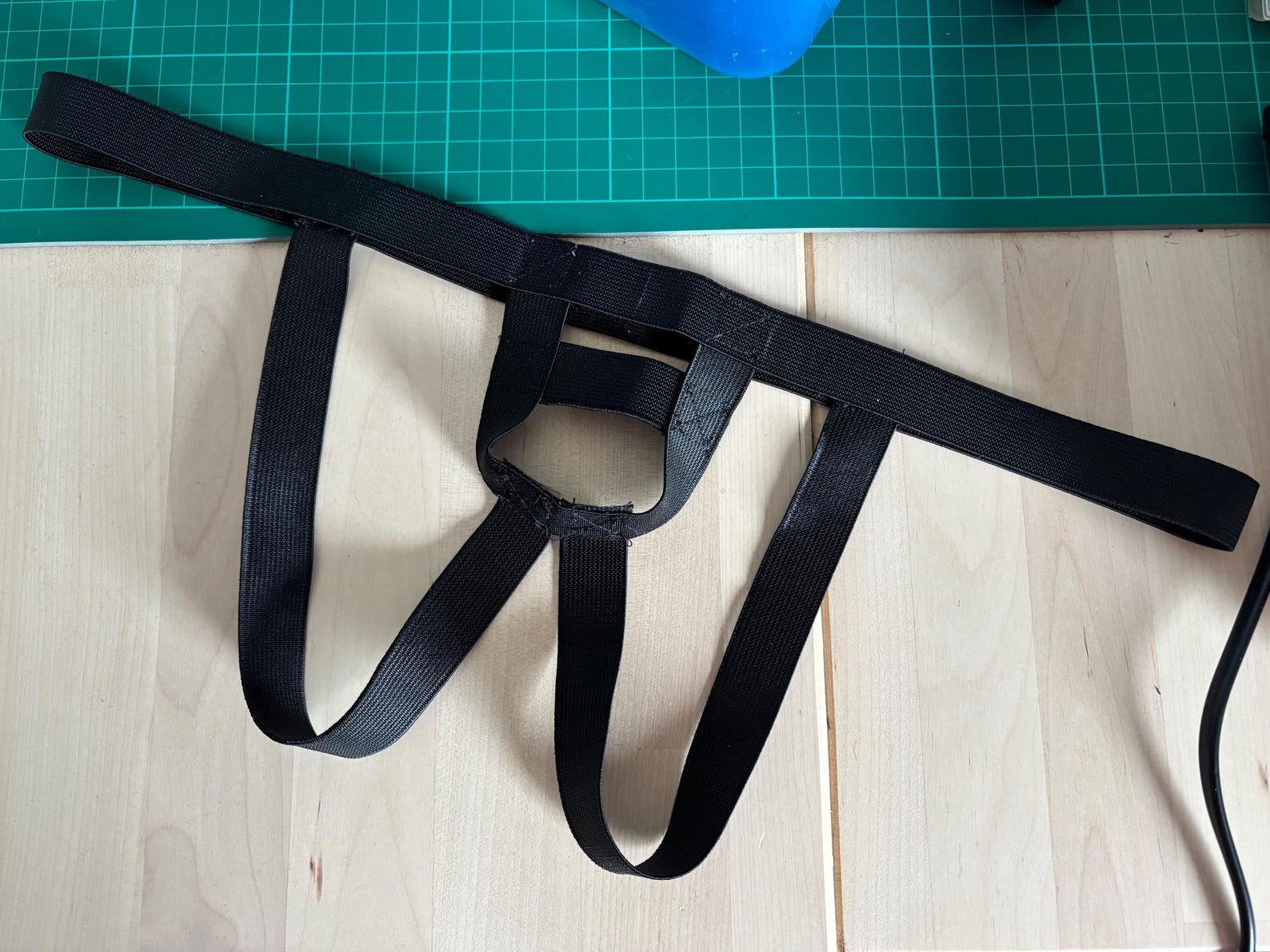 Custom Size White/black Packing Harness for Ftm/transmasculine - Etsy