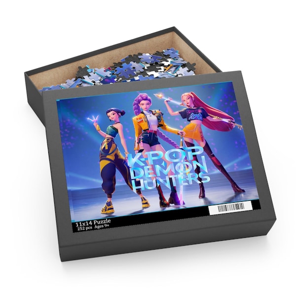 Kpop Demon Hunters Puzzle - Etsy